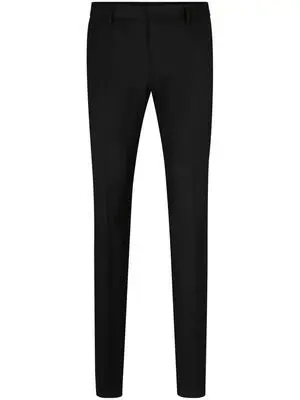 BOSS Straight-leg Cool Wool Trousers