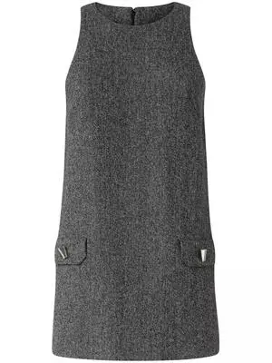 Pinko Focilide Mini Dress - Black