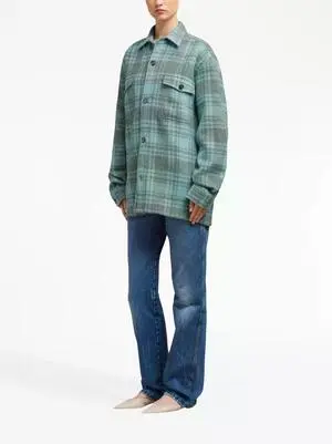 AMI Paris Maxi Checked Overshirt
