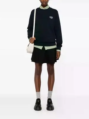 A.p.c. Embroidered-logo Sweatshirt