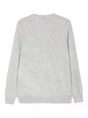 ALLUDE V-neck Cashmere Jumper