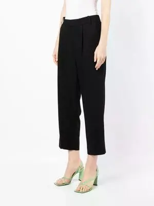Vince Drapey Cropped-leg Trousers
