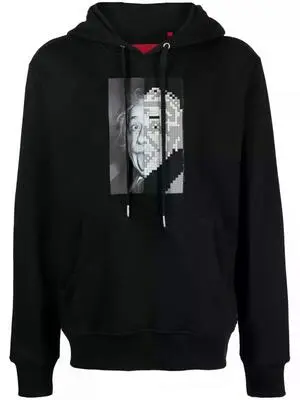 MOSTLY HEARD RARELY SEEN 8-BIT Silly Theory Graphic-print Cotton Hoodie