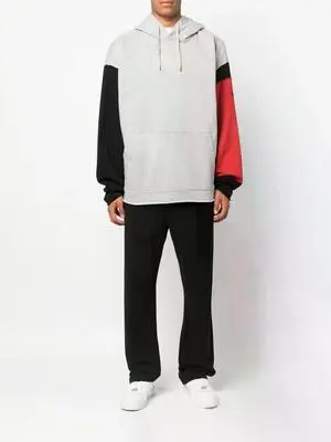 424 Colour-block Drawstring Hoodie