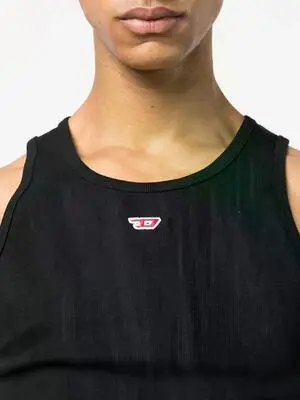 DIESEL® Logo Embroidered Tank Top