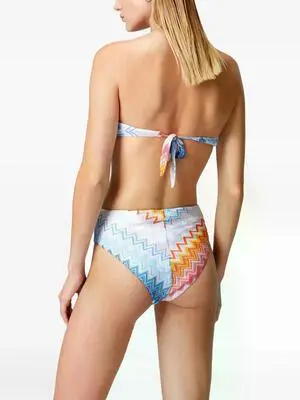 Missoni Zigzag-knit Bikini Set