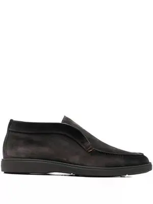 Santoni Dragon Suede Ankle Boots - Grey