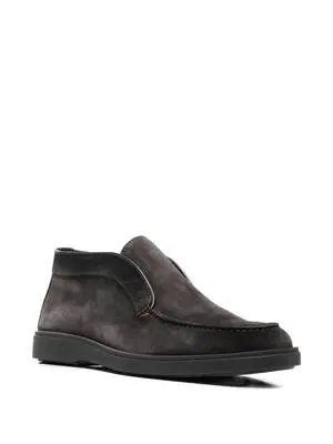 Santoni Dragon Suede Ankle Boots - Grey