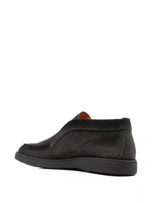 Santoni Dragon Suede Ankle Boots - Grey