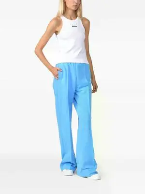 MSGM Racerback Ribbed Top