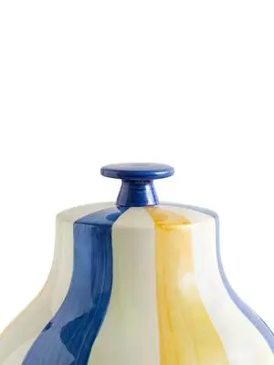 HAY Sobremesa Striped Cookie Jar