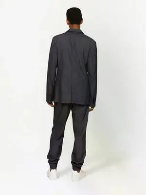 Dolce & Gabbana Portofino Virgin Wool Blazer - Blue
