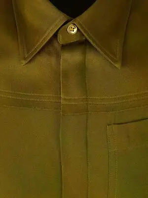 AMI Paris Sleeveless Shirt - Green