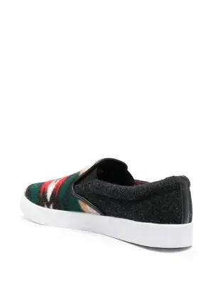 Junya Watanabe Abstract-pattern Wool Sneakers