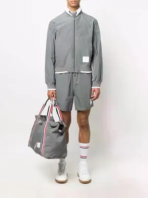 Thom Browne Drawstring-waist Track Shorts