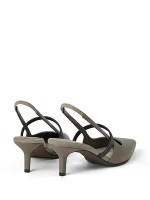 Brunello Cucinelli Monili-strap Slingback Pumps