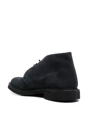 TRICKER'S Aldo Chukka Suede Ankle Boots - Blue