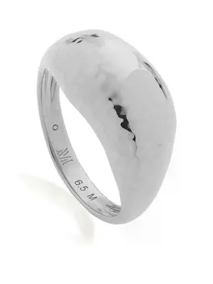 Monica Vinader Hammered Rings