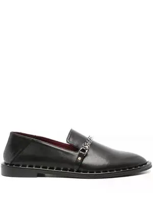 Stella McCartney Falabella Leather Loafers