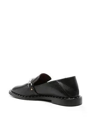 Stella McCartney Falabella Leather Loafers