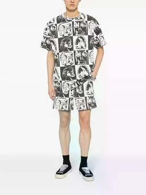 HACULLA. Graphic Print Track Shorts