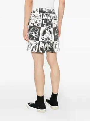 HACULLA. Graphic Print Track Shorts