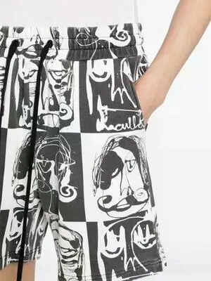 HACULLA. Graphic Print Track Shorts