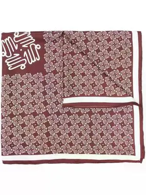 LUKHANYO MDINGI Monogram-print Scarf