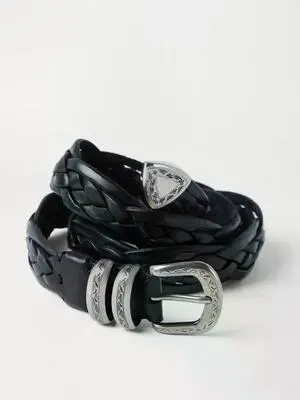 Brunello Cucinelli Braided Leather Belt