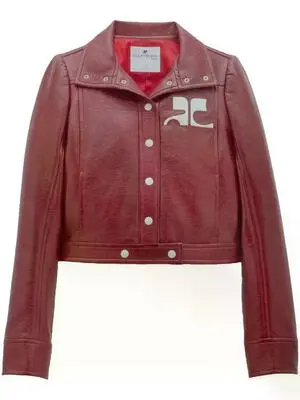 COURREGES Reedition Vinyl Jacket - Red