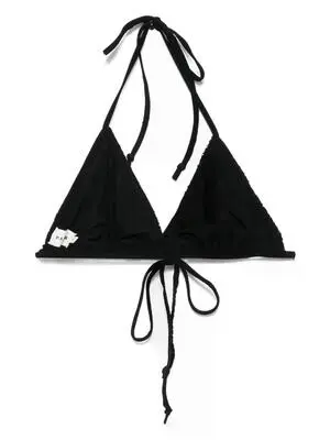 P.a.r.o.s.h Gradient Sequin Embellished Bikini Top