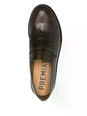 Premiata Leather Loafers - Brown