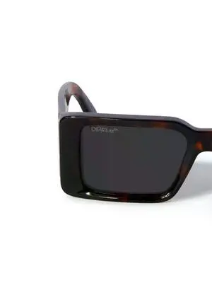 Off-White Milano Tortoiseshell-effect Tinted Sunglasses - Brown