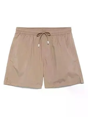 Fedeli Madeira Swim Shorts - Brown