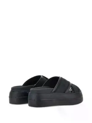 Hogan 60mm Skyscraper Slides - Black