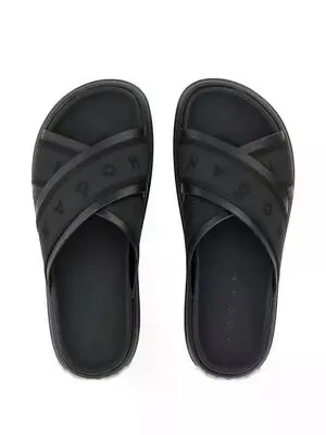 Hogan 60mm Skyscraper Slides - Black