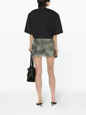 Attico Fay Camouflage-pattern Cargo Miniskirt