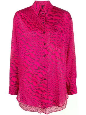 Pinko Pointed Collar Shirts For Women