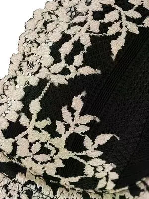 Wacoal Embrace Lace Plunge Underwire Bra - Black