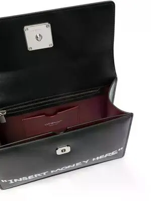 Off-White Jitney 1.4 Leather Tote Bag