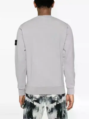 Stone Island Compass Cotton Sweatshirt - Grey