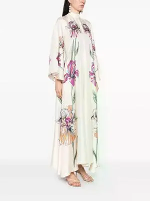 La DoubleJ Magnifico Maxi Dress - Neutrals