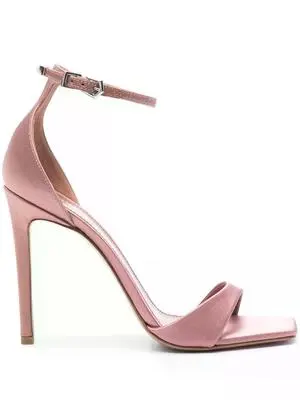 Paris Texas Stiletto 105mm Satin Sandals