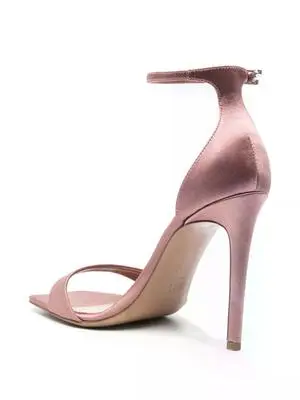 Paris Texas Stiletto 105mm Satin Sandals