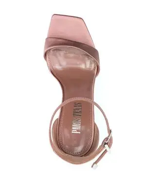 Paris Texas Stiletto 105mm Satin Sandals