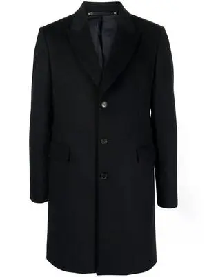 Paul Smith Single-breasted Wool-cashmere Coat