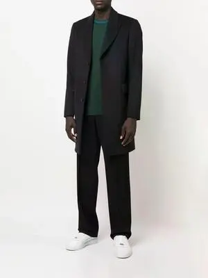 Paul Smith Single-breasted Wool-cashmere Coat
