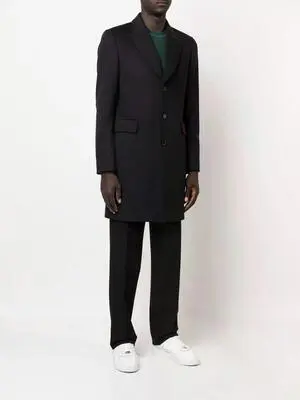 Paul Smith Single-breasted Wool-cashmere Coat