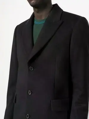 Paul Smith Single-breasted Wool-cashmere Coat