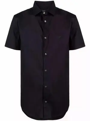 Emporio Armani Embroidered Shirts For Men
